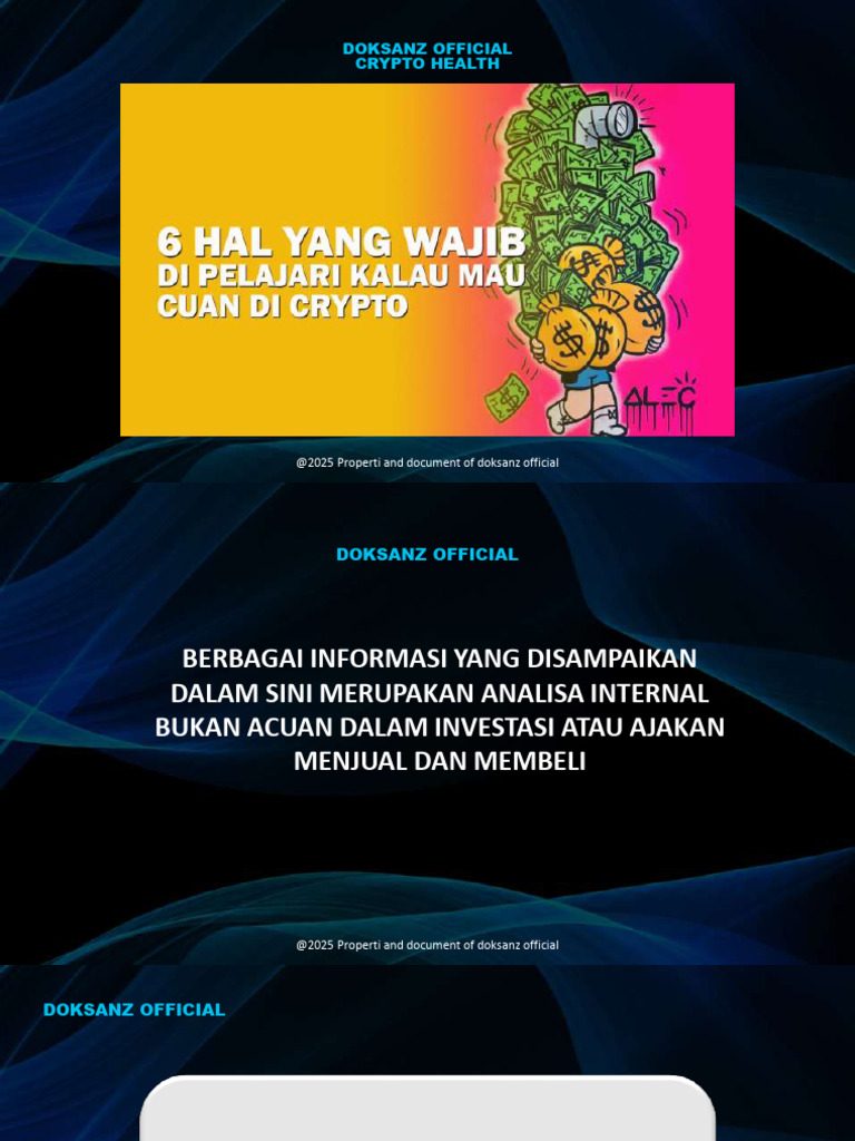6 Tips Cuan Crypto | PDF