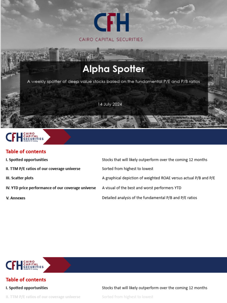 Weekly Deep Value Stock Insights | PDF | Price–Earnings Ratio | Inflation