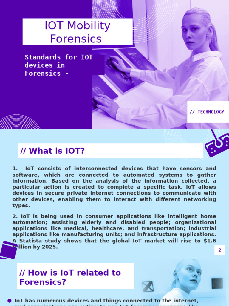 IoT Forensics: Standards and Tools | PDF | Internet Of Things ...