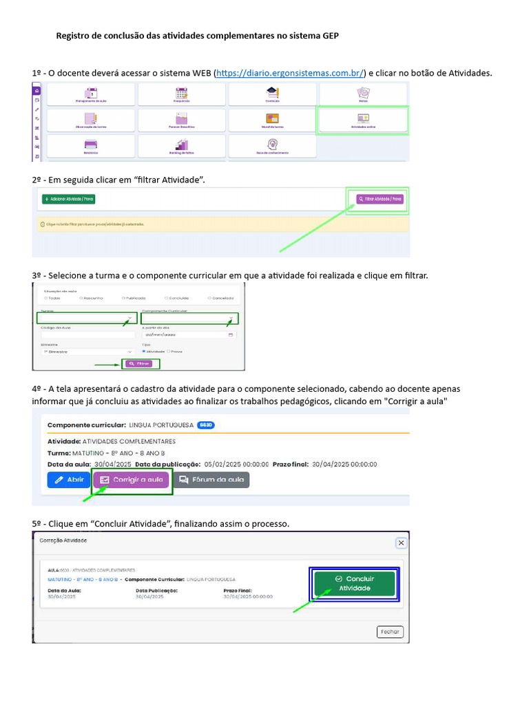 Tutorial Atividade Gep | PDF