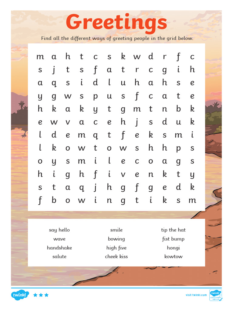 Non Speaking Greeting A1 | PDF