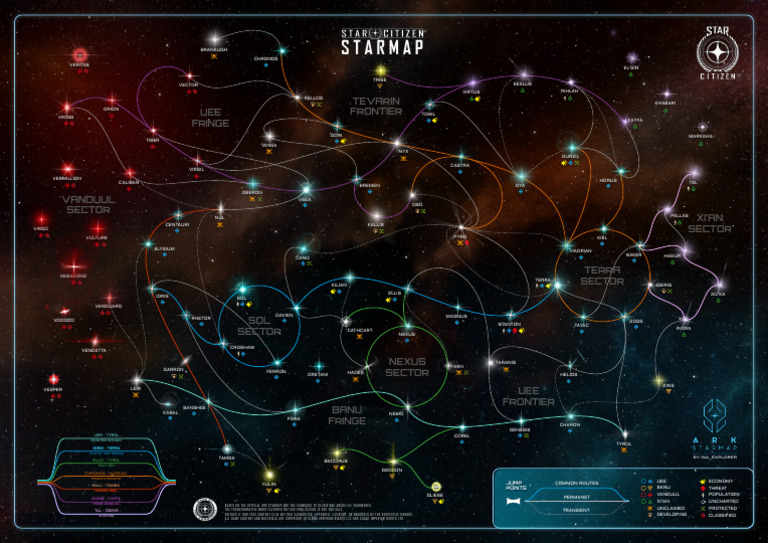 Star Citizen Galaxy Map Overview | PDF