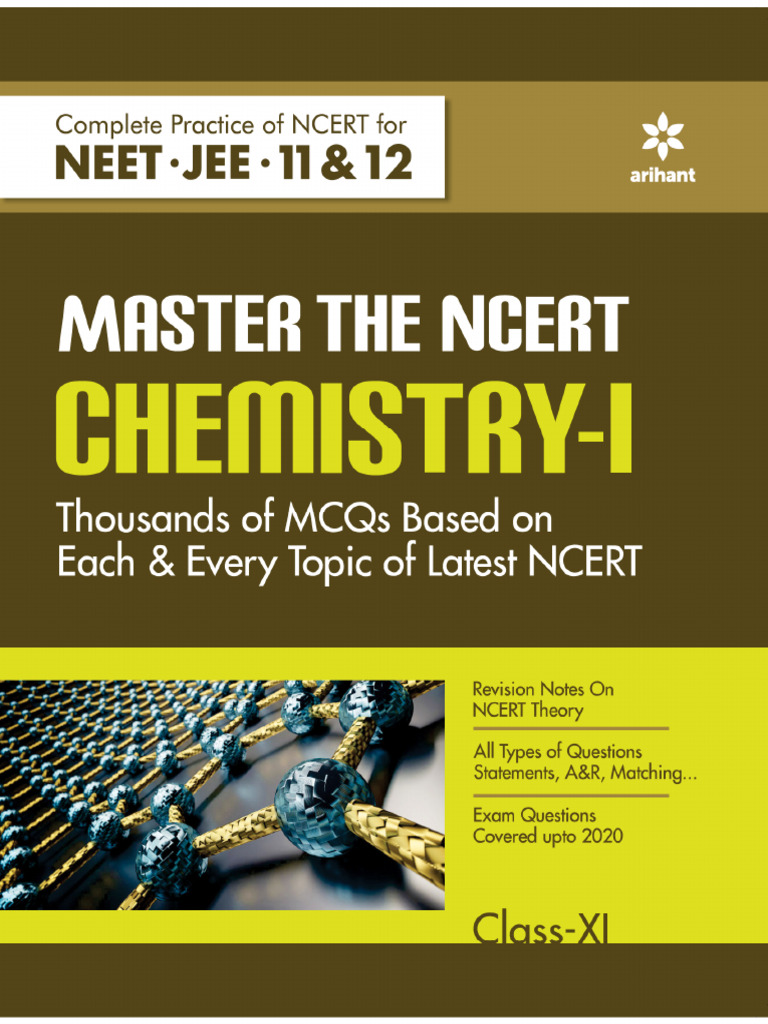 Arihant Master The Ncert Chemistry Class 11-Split | PDF