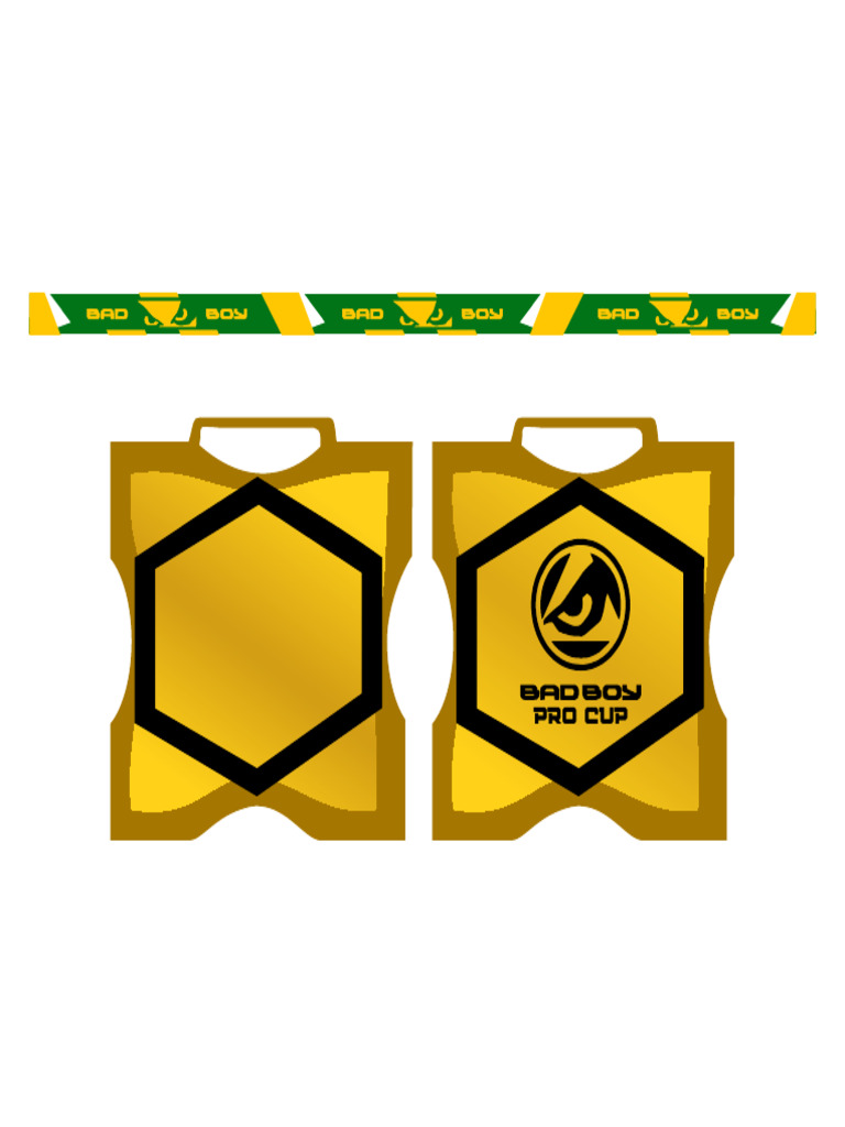 Projeto - Medalha e Tirante - Brasileiro Jiujitsu (Badboy) Ok 01 | PDF