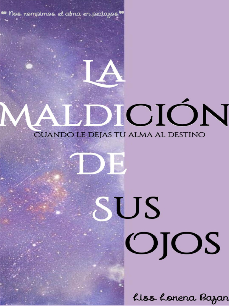 Amor juvenil en "La Maldición De Sus Ojos" | PDF | Amor