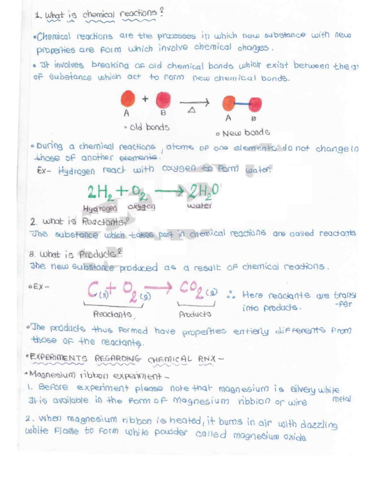 Toppers Note Chapter 1 SCIENCE | PDF