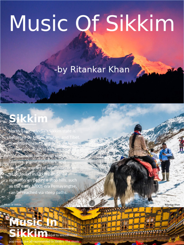 Traditional and Folk Music of Sikkim | PDF