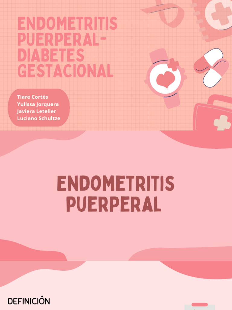 Endometritis Puerperal y Diabetes Gestacional | PDF | El embarazo | Parto