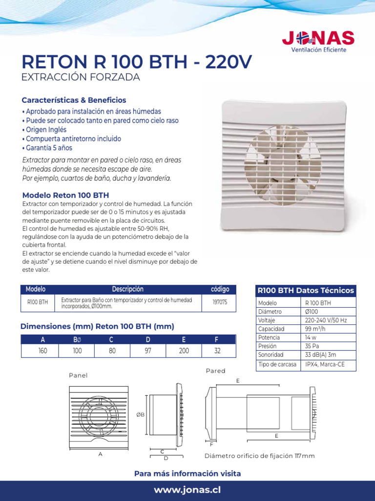 E02 Reton-100-Bth | PDF | Electricidad | Ingenieria Eléctrica