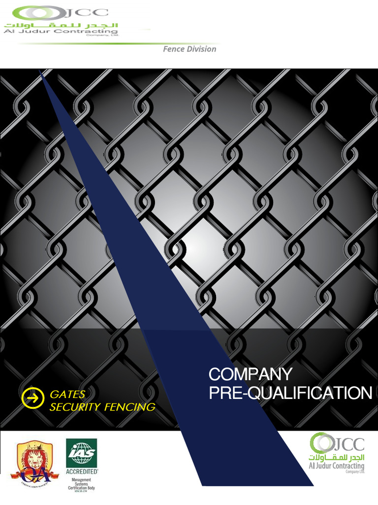 Al Judur Contracting Company - Brochure | PDF