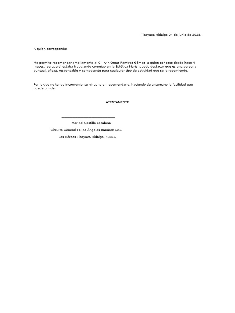 Irvin Omar Ramírez | PDF