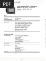 PM5350 Power Monitor Datasheet | PDF | Ac Power | Power (Physics)