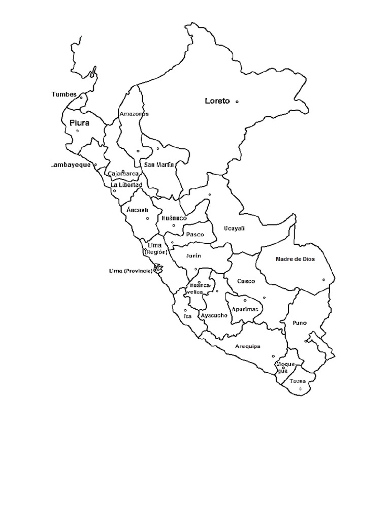 Mapa de Perú | PDF