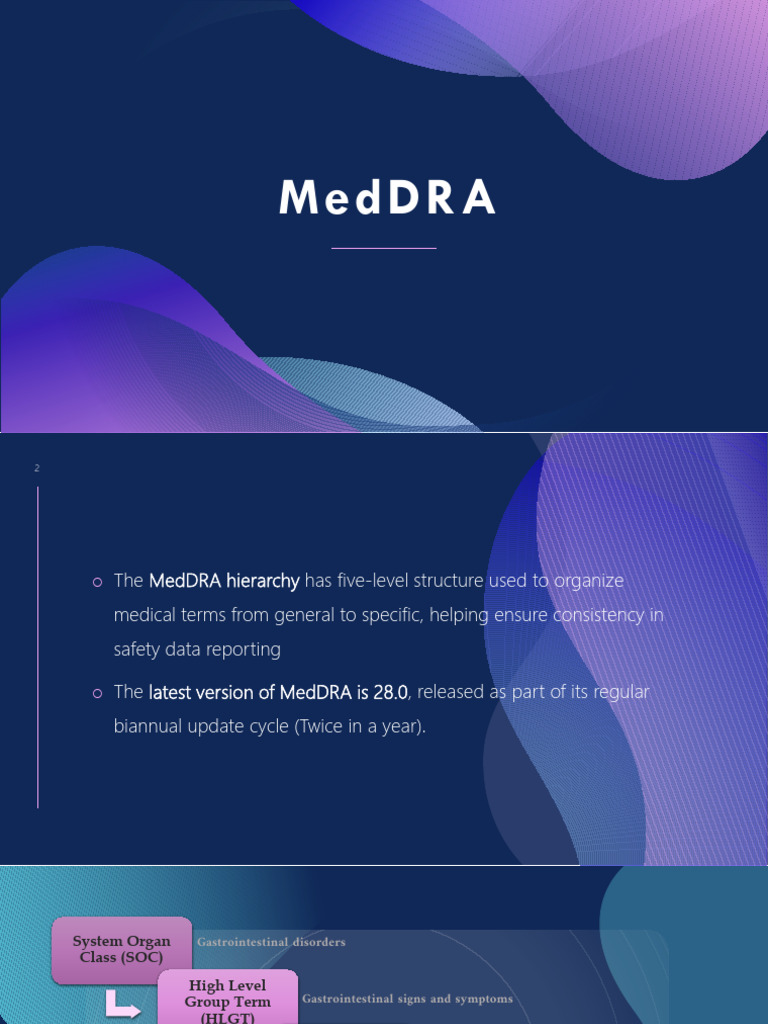 MedDRA 28.0: Hierarchy and Updates | PDF