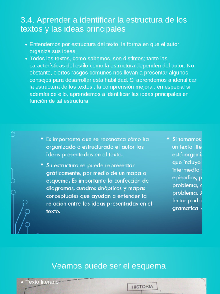 Estructura y comprensión de textos | PDF