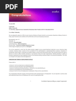 Accenture Offer Letter Sample | PDF