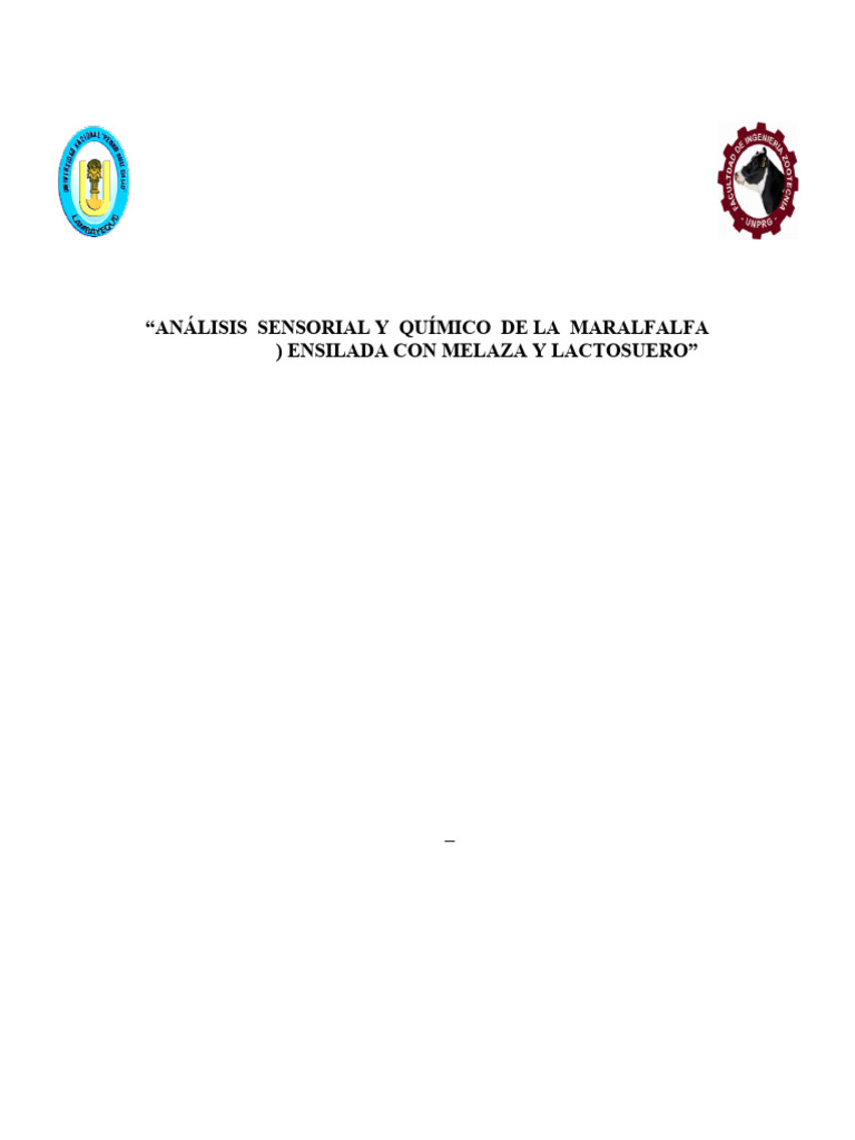 Cubas Dávila Wilson Audías | PDF | La alimentación animal | Forraje