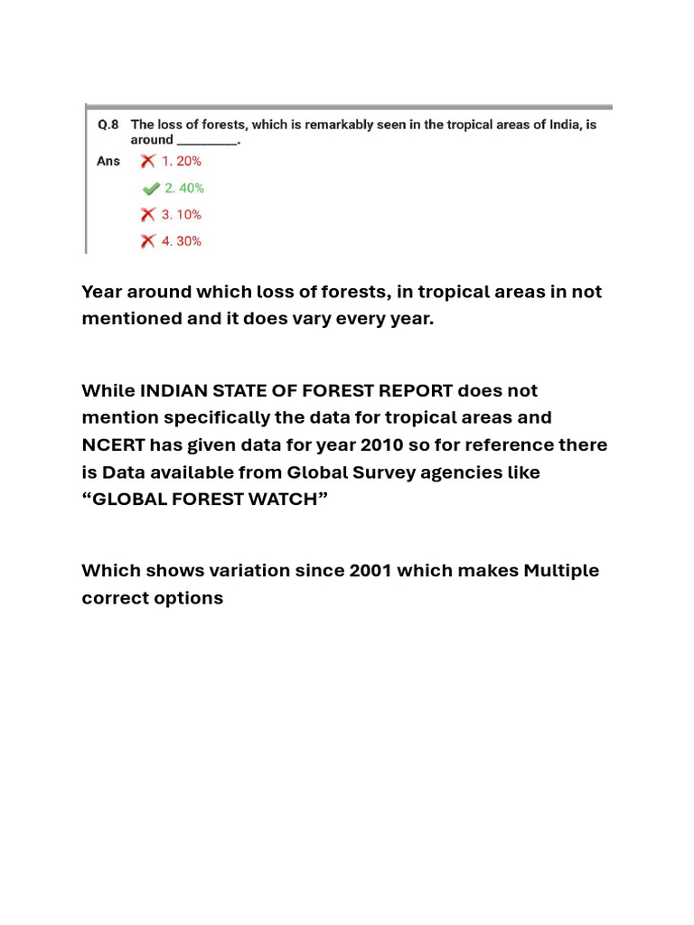 Forest Re Exam New | PDF