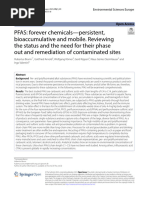Comprehensive List of PFAS Compounds | PDF | Molecules | Organic Compounds