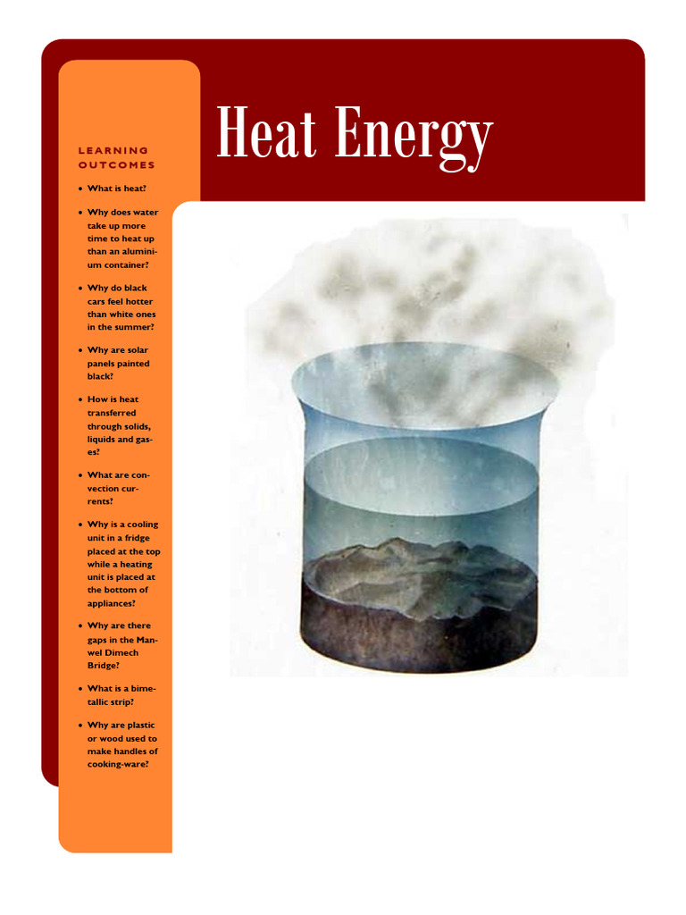 Understanding Heat Energy and Capacity | PDF | Heat Transfer | Heat