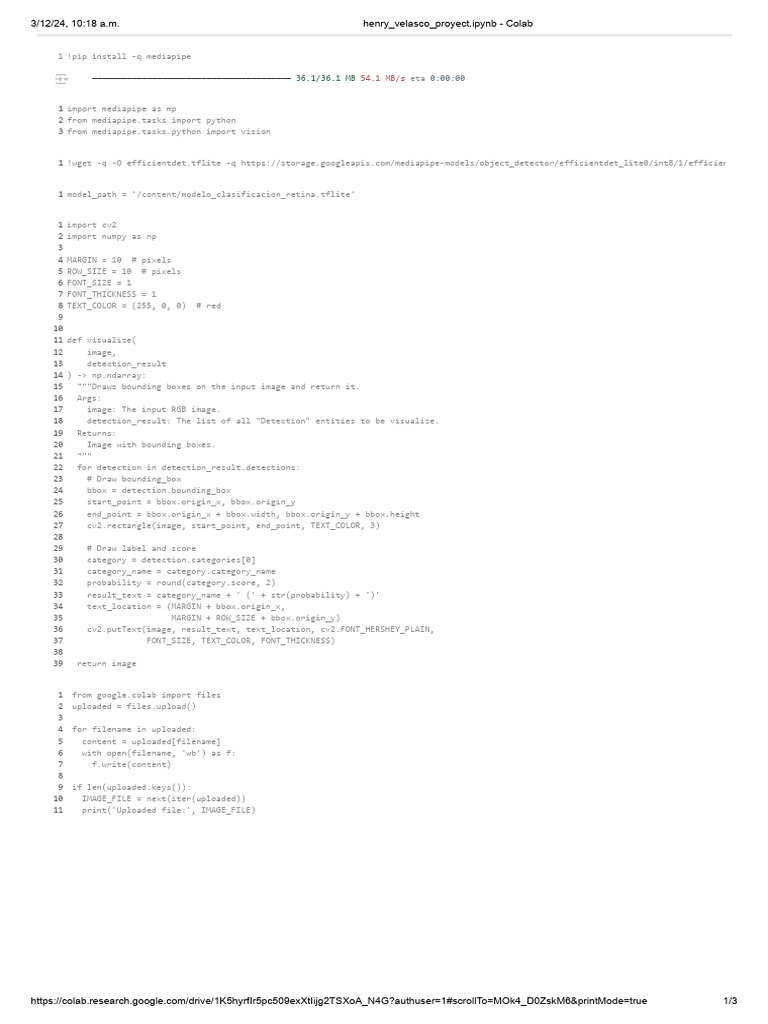 Henry Velasco Proyect - Ipynb - Colab | PDF | Computer Graphics | Vision