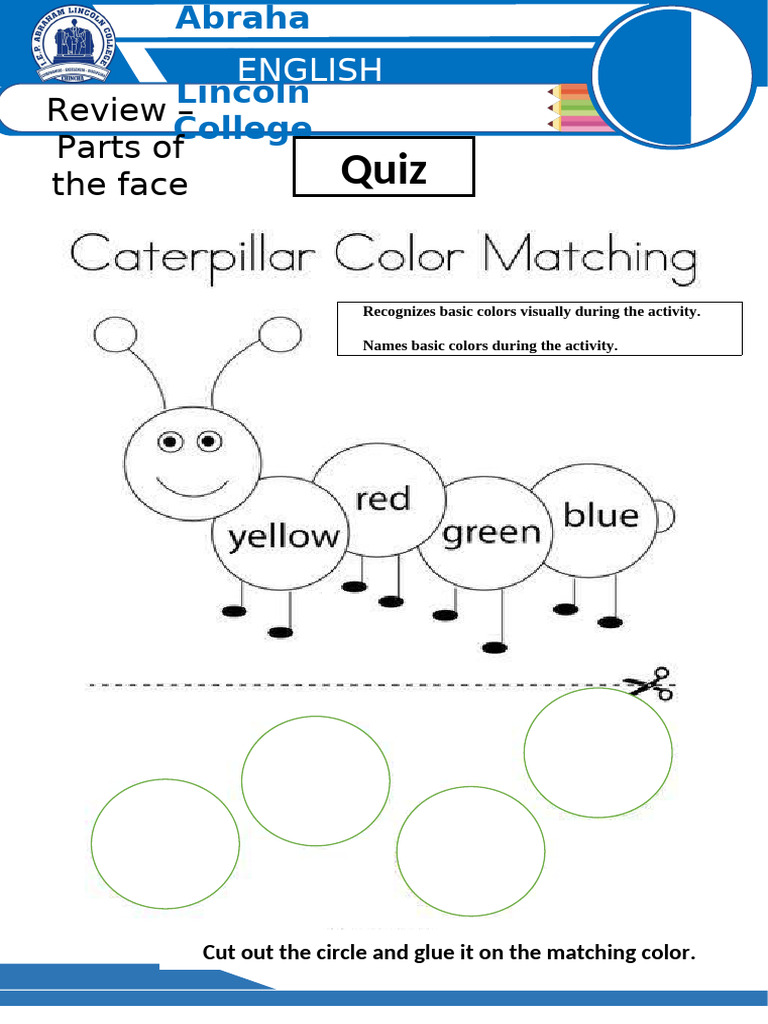 Language Foundations Worksheet | PDF