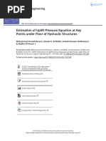 Uplift Pressure in Hydraulic Structures | PDF | Soil Mechanics | Deep ...
