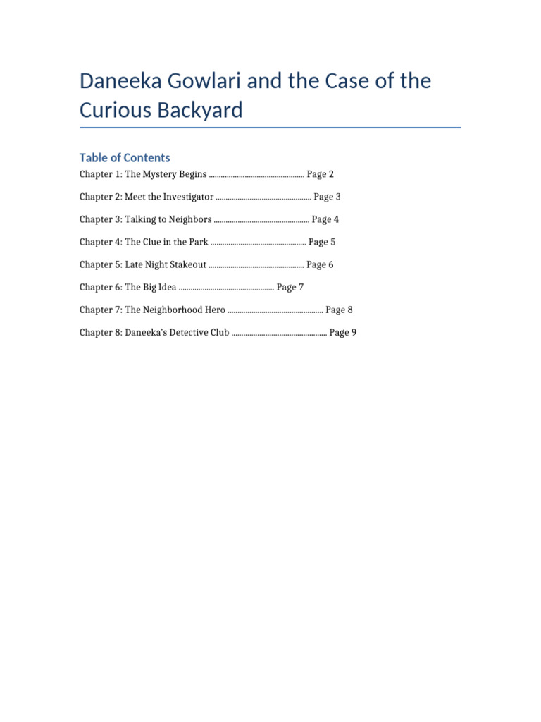 Daneeka Gowlari Book Manuscript | PDF
