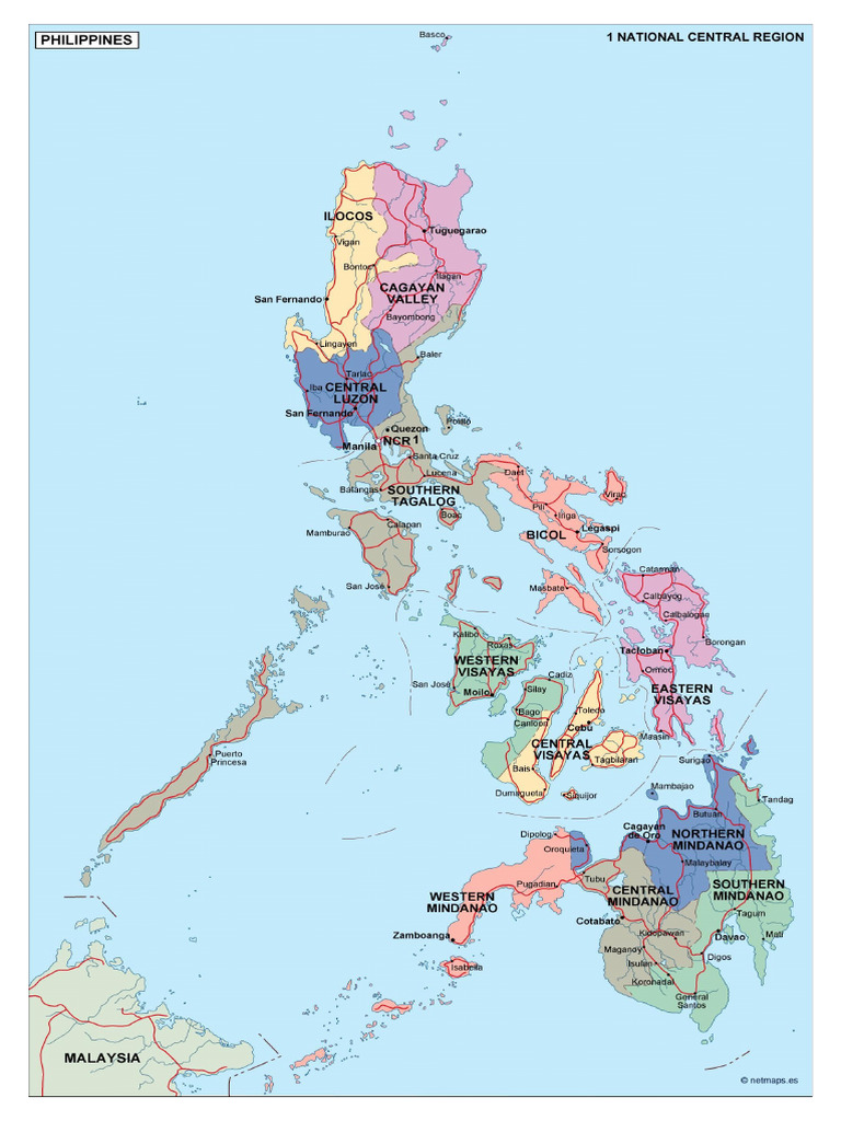 Mapa NG Pilipinas | PDF