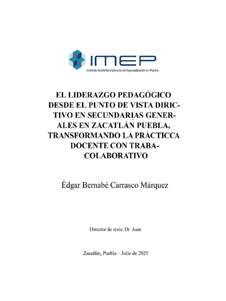 Portada Imep | PDF