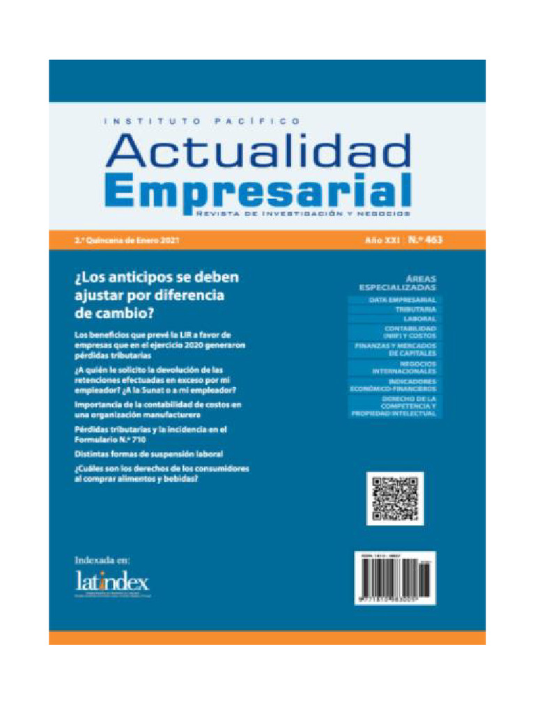 A.E. 2da Quincena Enero-2021 | PDF | Moneda | Depreciación