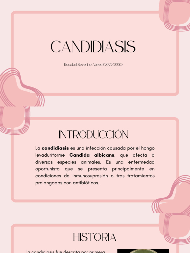 Candidiasis en Animales: Diagnóstico y Tratamiento | PDF | Candidiasis ...