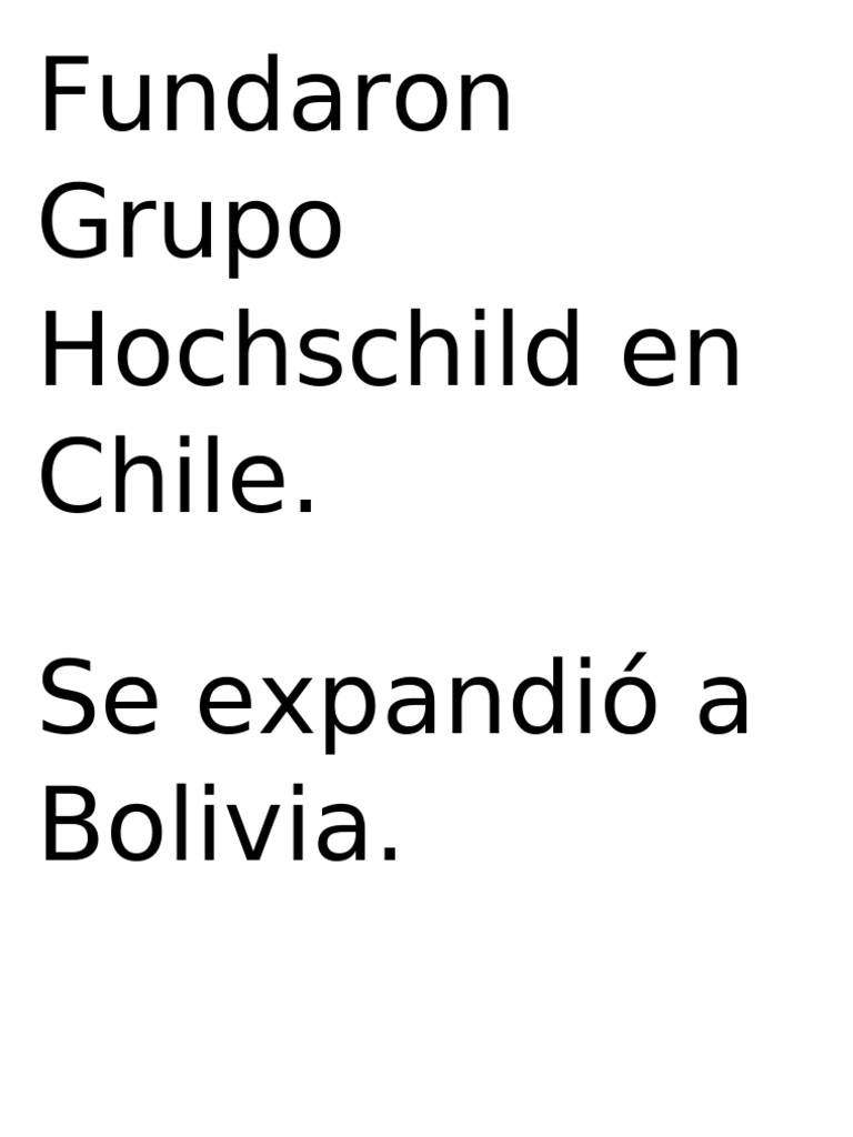 Evolución del Grupo Hochschild en Sudamérica | PDF