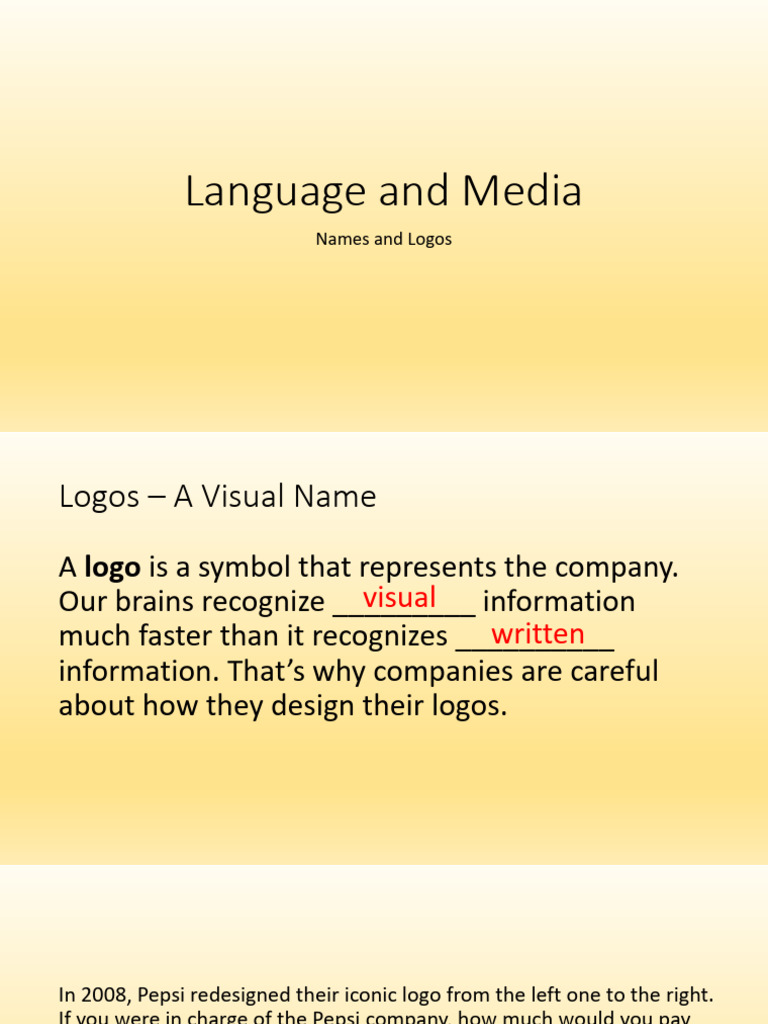Understanding Logos and Brand Names | PDF | Logos