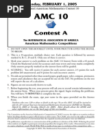 Amc8 2015 | PDF | Mathematics