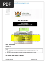 Grade 11 Maths Lit Conversions | PDF | Volume | Measurement