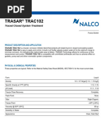 TRASAR - TRAC100 Sds | PDF