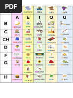 100 palabras con cada letra del abecedario | PDF