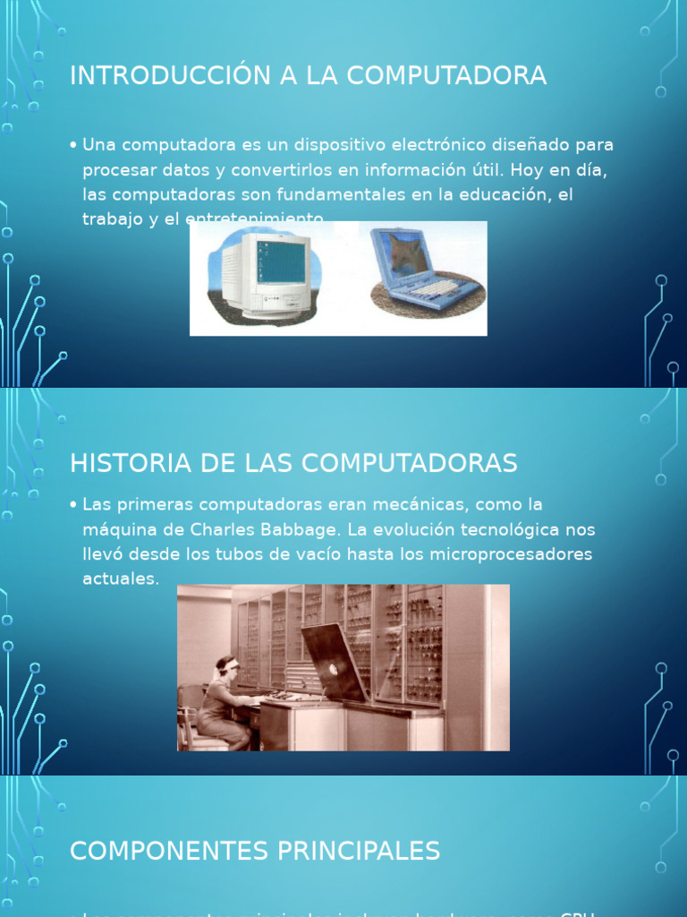 Introducción a La Computadora - Copia - Copia | PDF