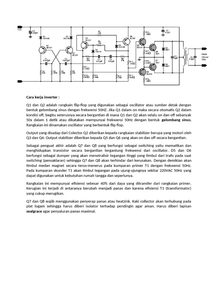 Cara Kerja Inverter | PDF