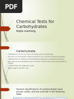 Biochemical Tests for Carbohydrates | PDF | Carbohydrates ...