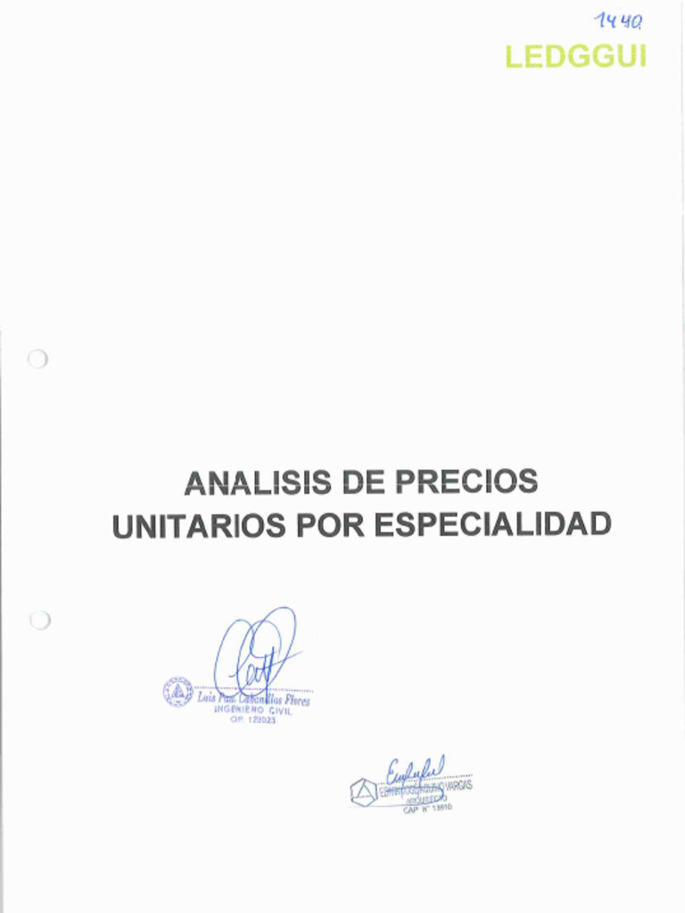 Analisis+de+Precios+Unitarios 20250414 151941 230 | PDF