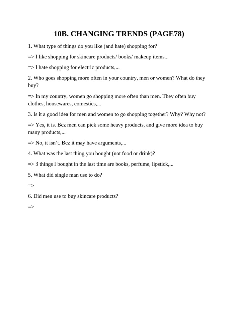 CHANGING Topic | PDF