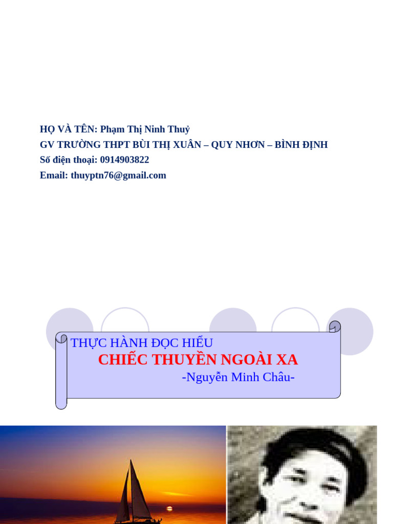 Chiec Thuyen Ngoai Xa | PDF