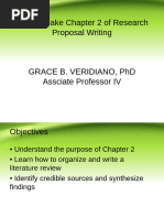 Chapter 2 Literature Review Guidelines | PDF | Philosophy