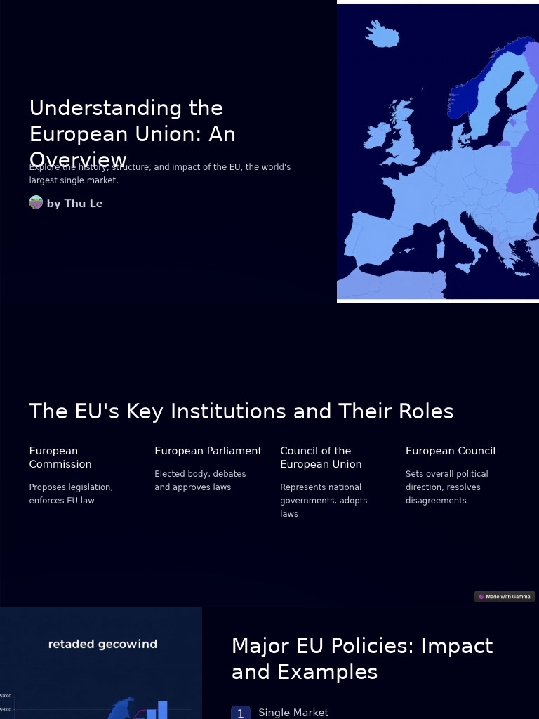 Understanding the European Union an Overview | PDF