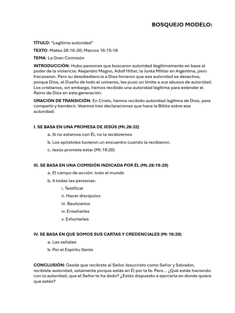 Bosquejo Modelo Varios | PDF
