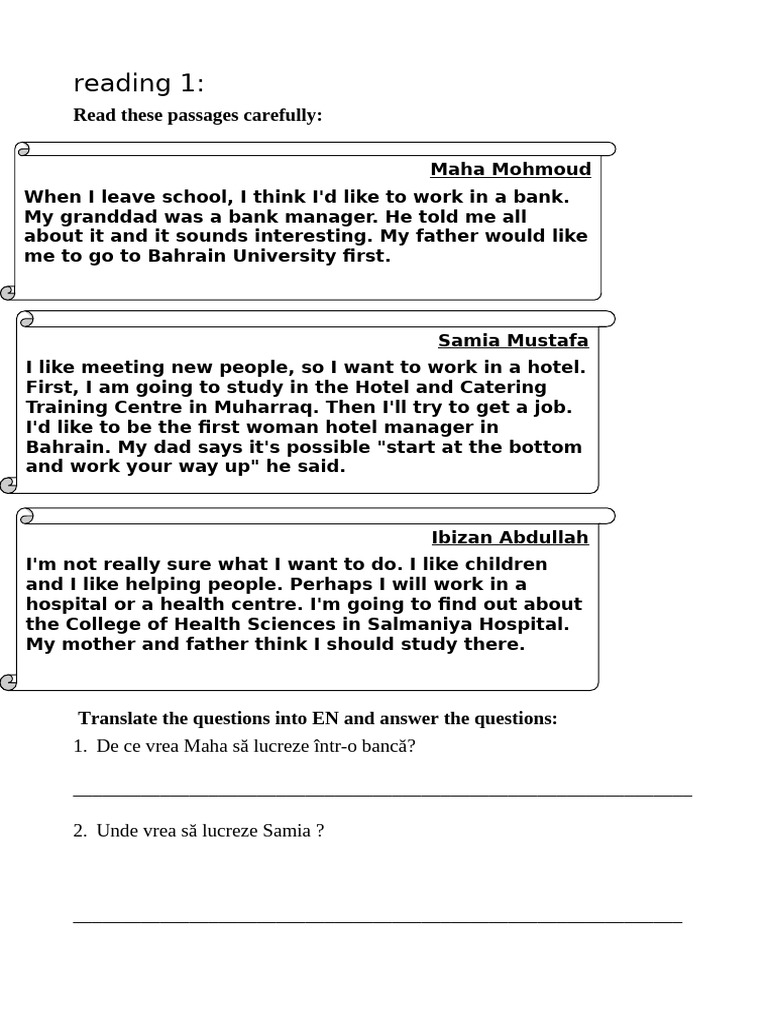 Reading Fun Activities 2 | PDF | Paragraph