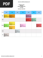 Weekly Timetable for ACFAP1262 Groups | PDF