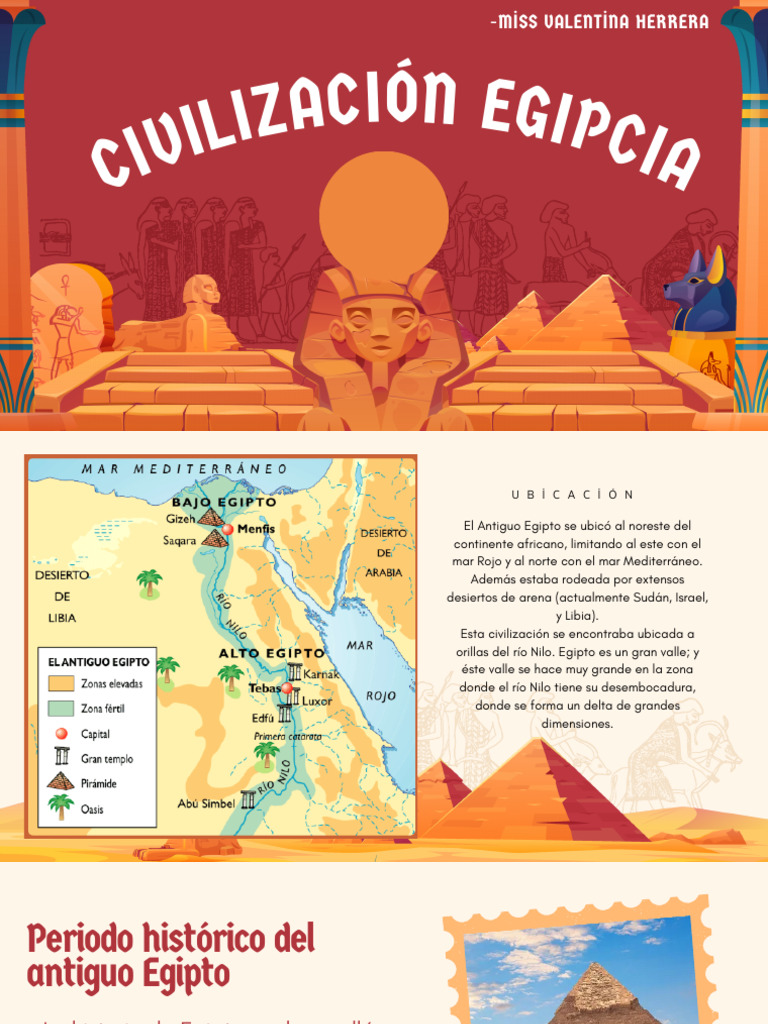 Civilización Egipcia: Historia y Cultura | PDF | Antiguo Egipto
